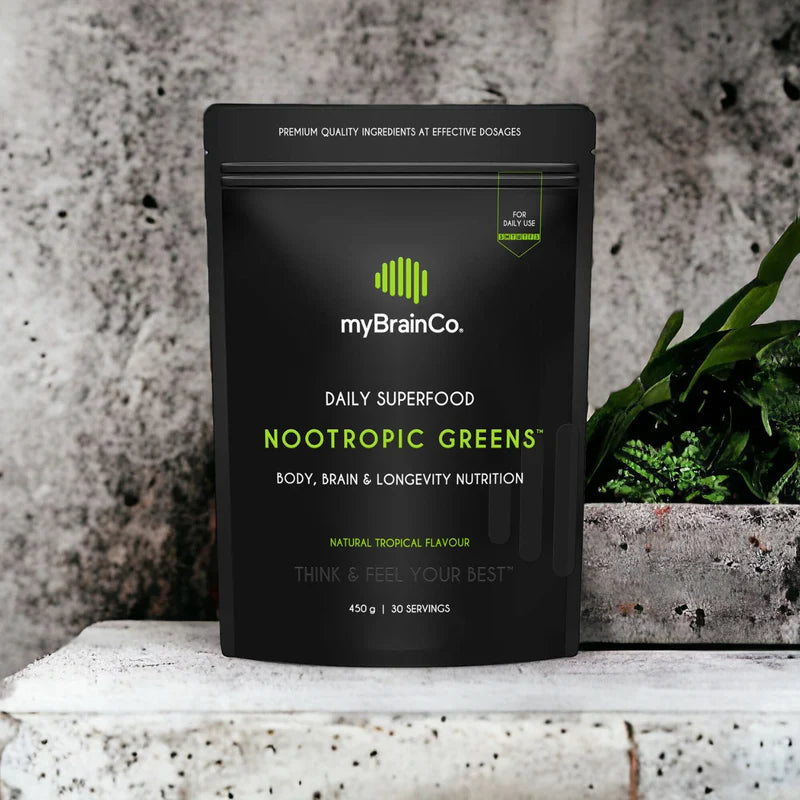 My Brain Co – Nootropic Greens (450 g) | 4 Ultimate Health – Buy ...