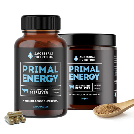 Primal Energy – 100% Grass Fed Beef Liver (Capsules / Powder) – Buy ...